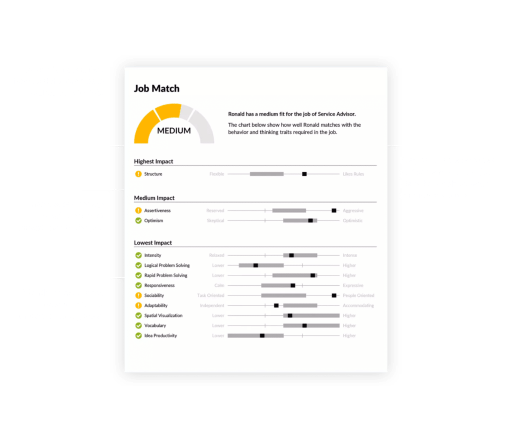 Warehouse Job Assessment Test | HighMatch