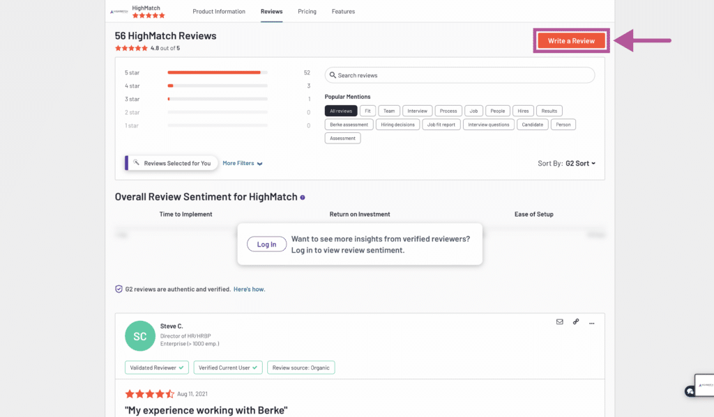 How To: Review HighMatch on G2 | HighMatch
